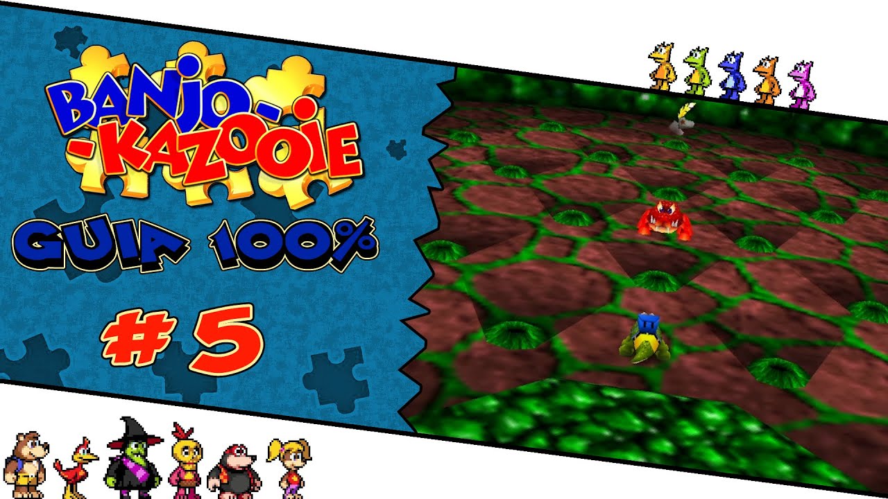 Guía 100% Banjo Kazooie - # 5 ( Bubble Gloop Swamp / Pantano ...