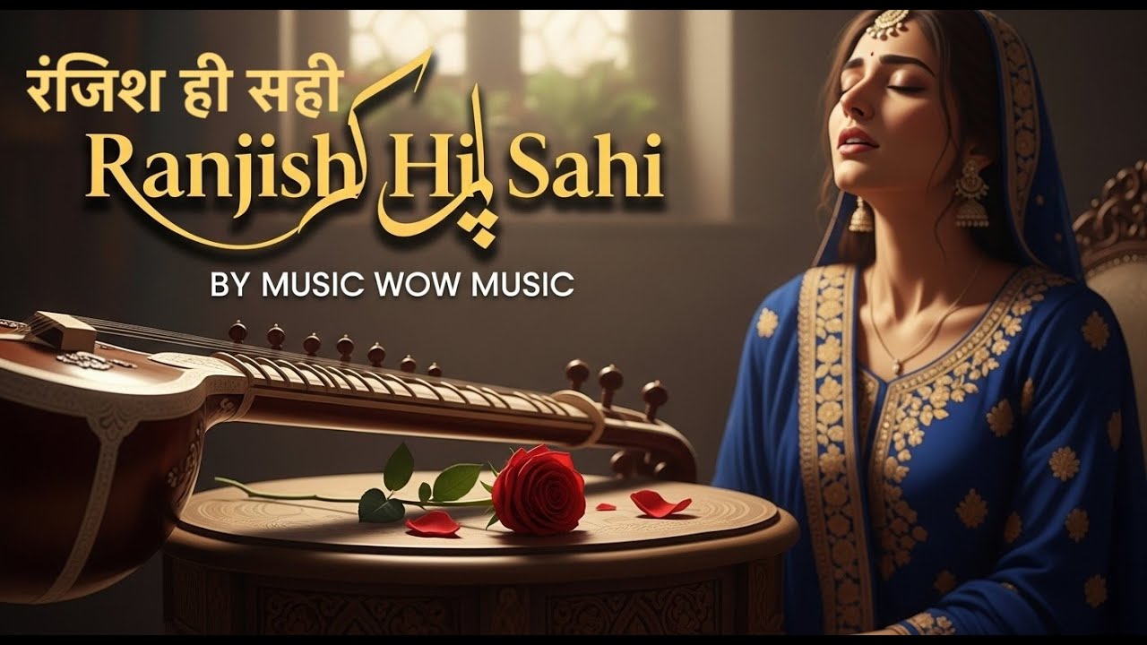 Ranjish Hi Sahi | Emotional Ghazal 2025 | Heart-Touching Melody - YouTube