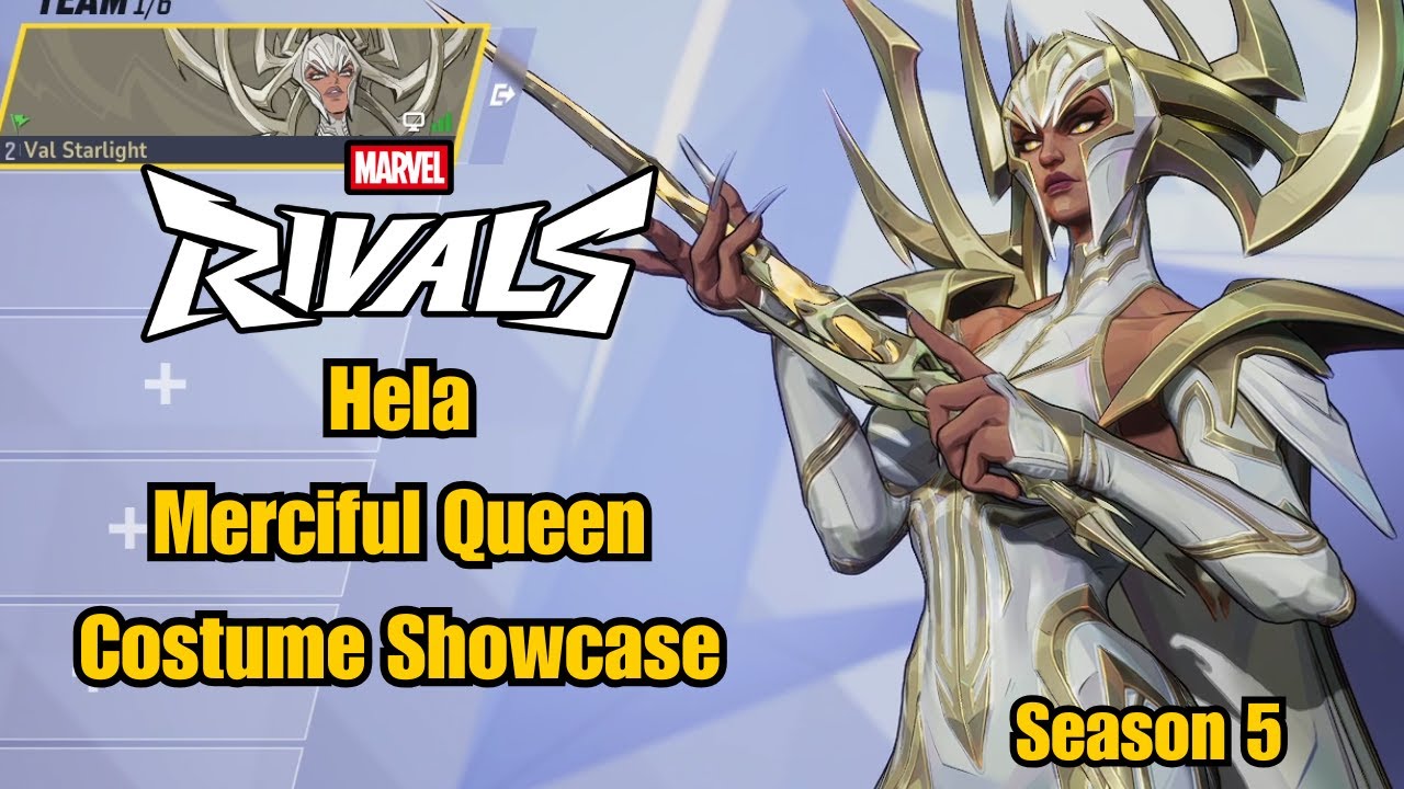 Hela | Merciful Queen Battle Pass Costume Showcase | Marvel Rivals ...