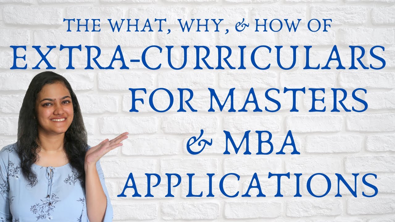 How to earn extra-curricular credits for your MS & MBA applications ...