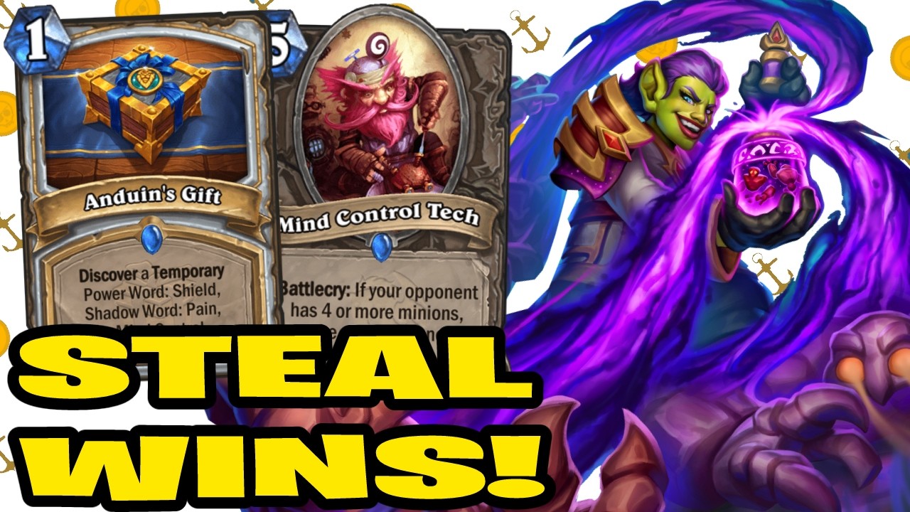 Mind Control Priest Makes Foes RAGE! Hearthstone Priest Deck - YouTube
