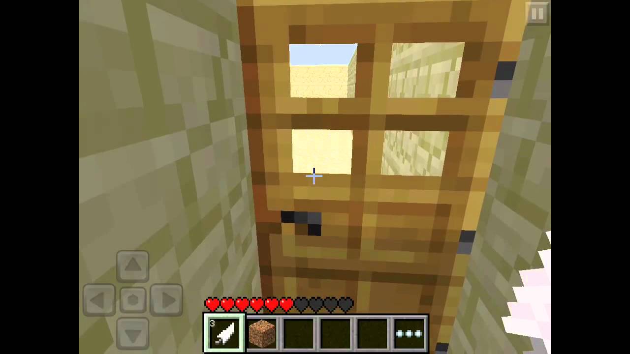 Minecraft Pocket Edition for iPad Review/Gameplay - YouTube