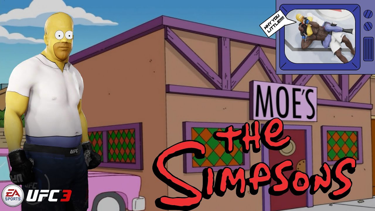 EA Sports UFC 3 - Homer Simpson (The Simpsons)(Proper Duff Beer ...