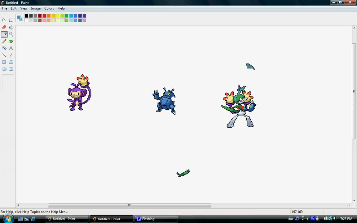 Normal Pokemon Sprite Making - YouTube