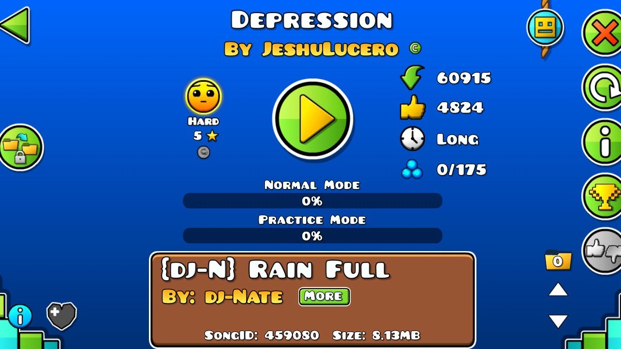 "Depression" by JeshuLucero | Geometry Dash - YouTube