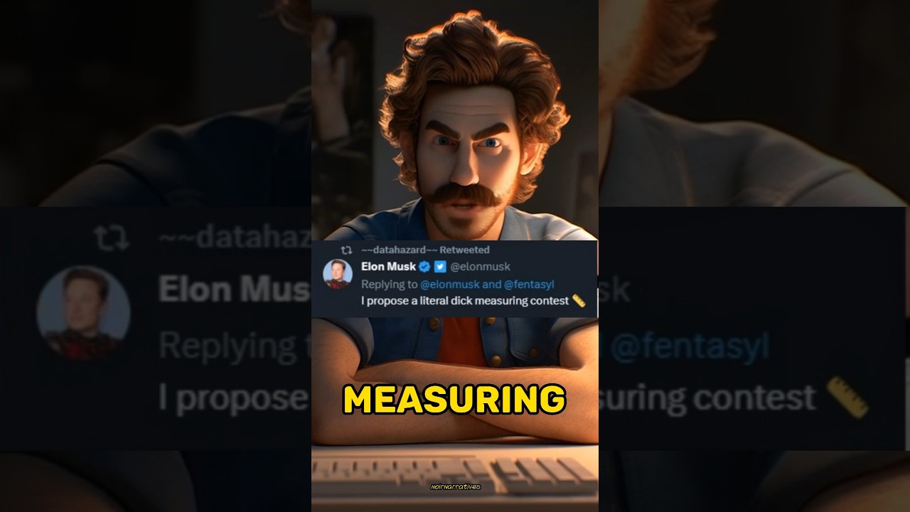 Cursed Ai - Elon musk and Zuck in a Wiener measuring contest. - YouTube