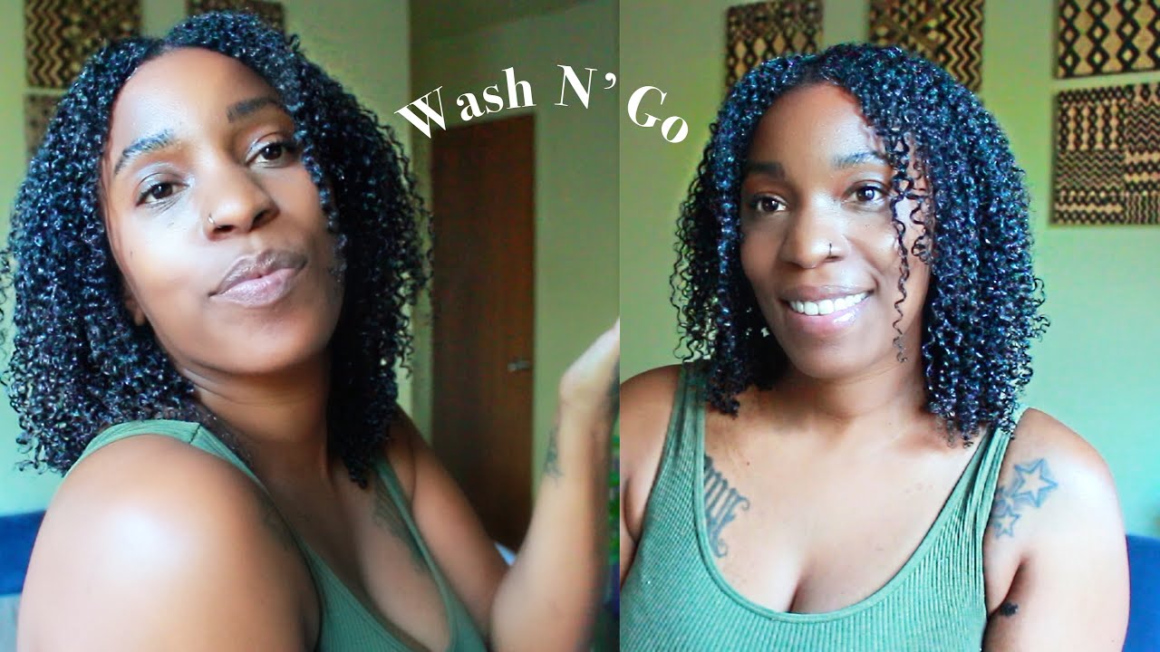 My GO-To CURLY ROUTINE! (easy) PERFECT FOR 4B/4C HAIR | USING ONLY TWO ...