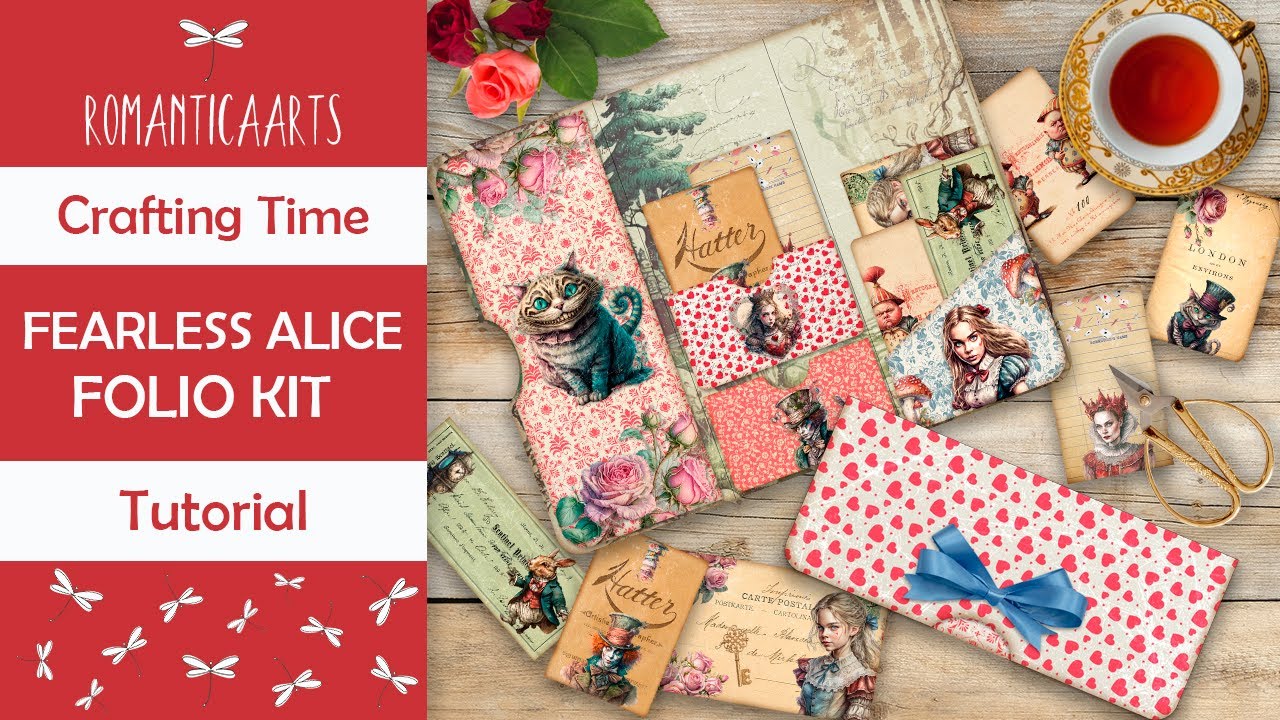 Design Showcase - Fearless Alice Folio Kit - YouTube