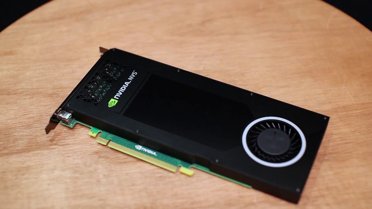 NVIDIA NVS 810 กราฟิกการ์ดเรือธงสำหรับงาน Multi-Display - YouTube