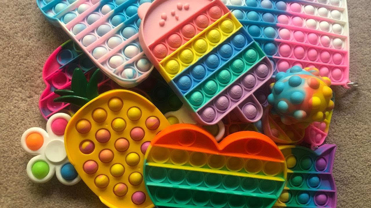 HUGE POP IT FIDGET HAUL!!!! ASMR!!!! SUPER SATISFYING!!!! MUST WATCH ...