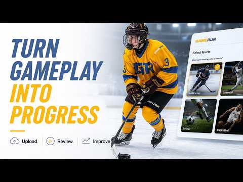 Turn Gameplay Into Progress | Ice Hockey Performance Review with Gamerun