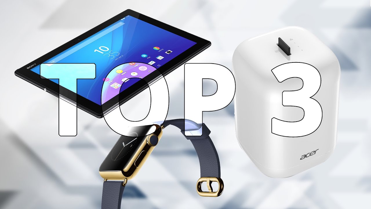 Top 3 des produits high-tech du mois - YouTube
