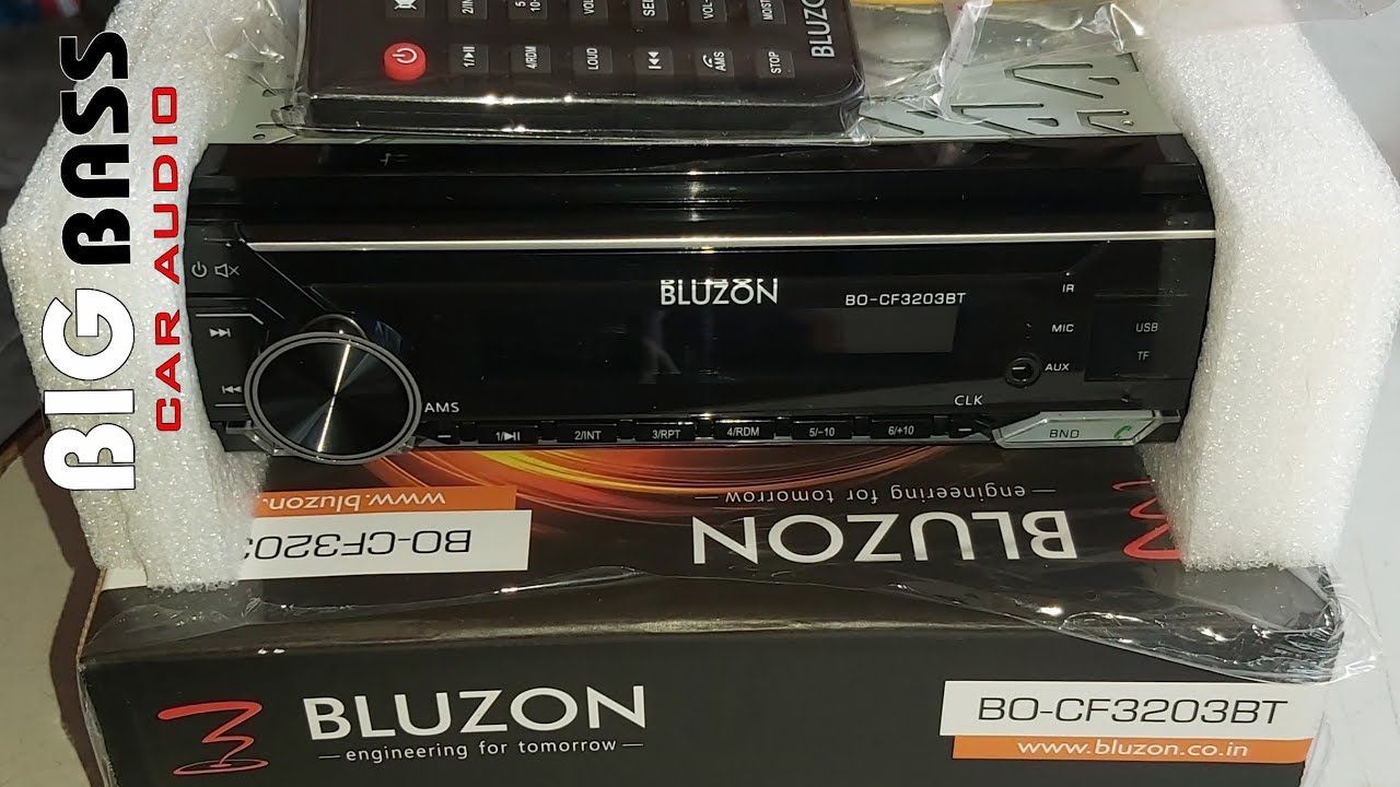 BLUZON | BLUETOOTH |CAR STEREO | UNBOXING | TESTING | - YouTube