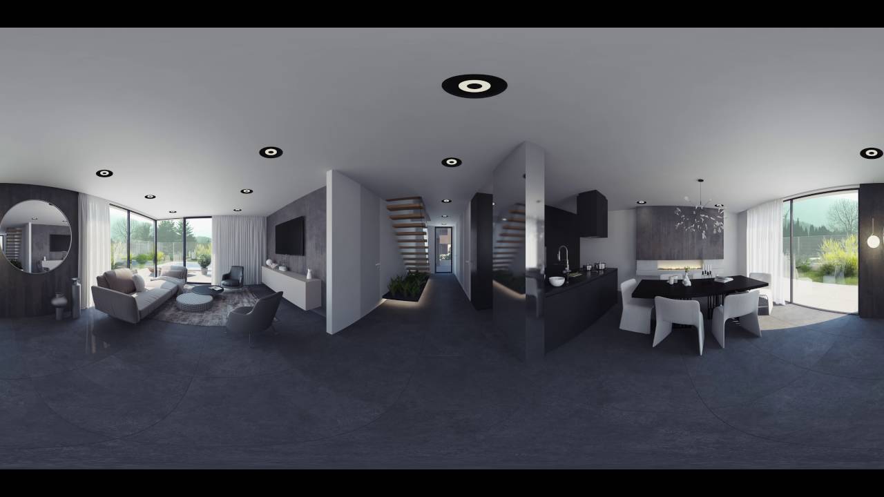 360 Interior Design Rendering by DOF-3D - YouTube