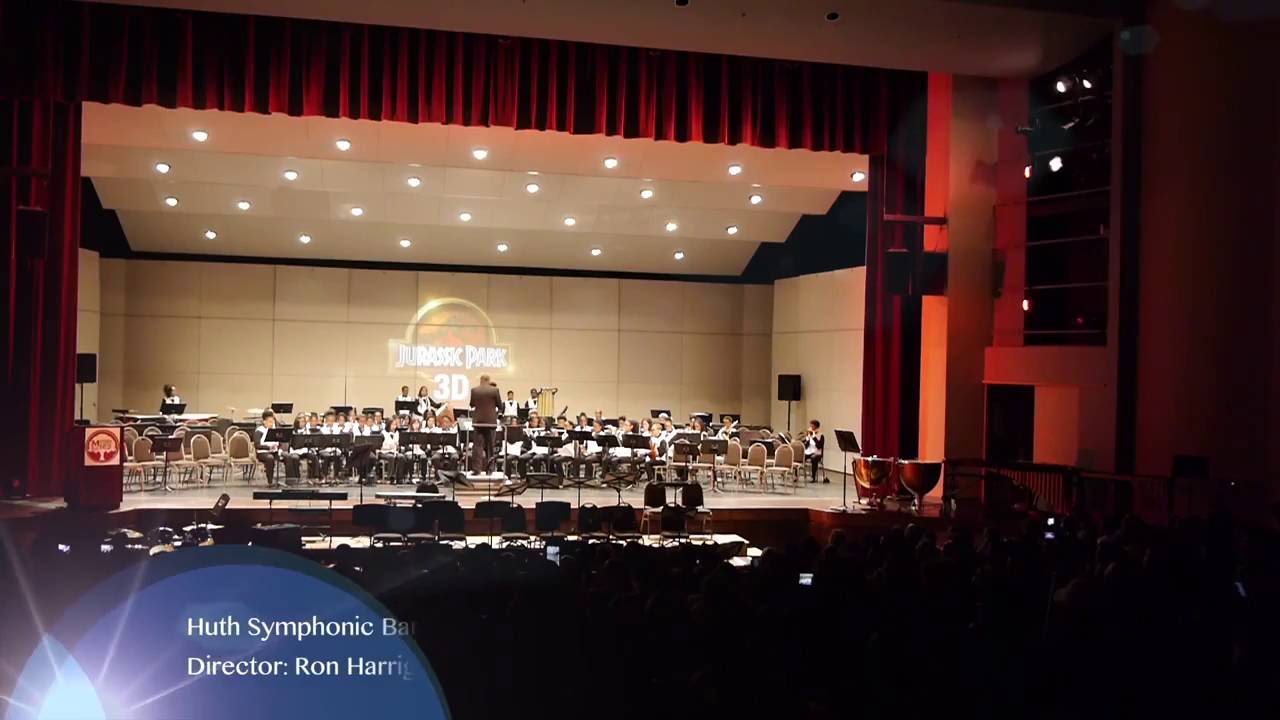 Jurassic Park: O.W. Huth Symphonic Band (2016) - YouTube