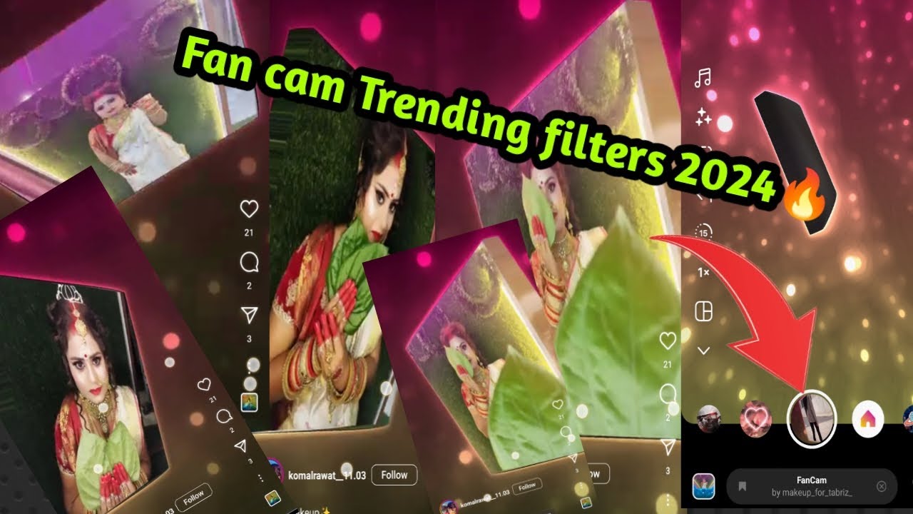 FanCam Viral Filters| Instagram trending Fancam Filters|New IG filters ...