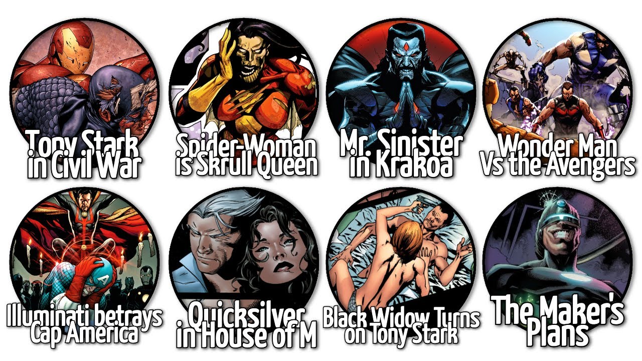 The Biggest Betrayals in Marvel Comics Explained in 15 Minutes - YouTube