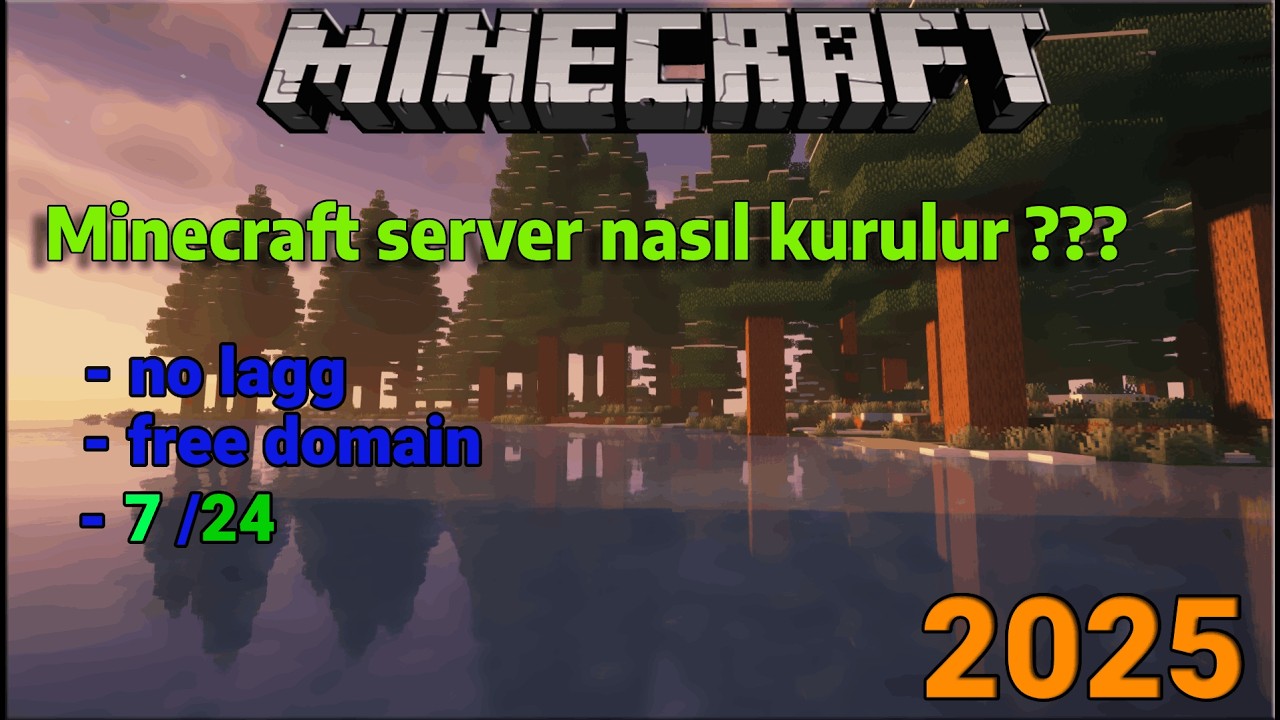 Minecraft VDS üzerine sunucu nasıl kurulur ? (2025) - YouTube