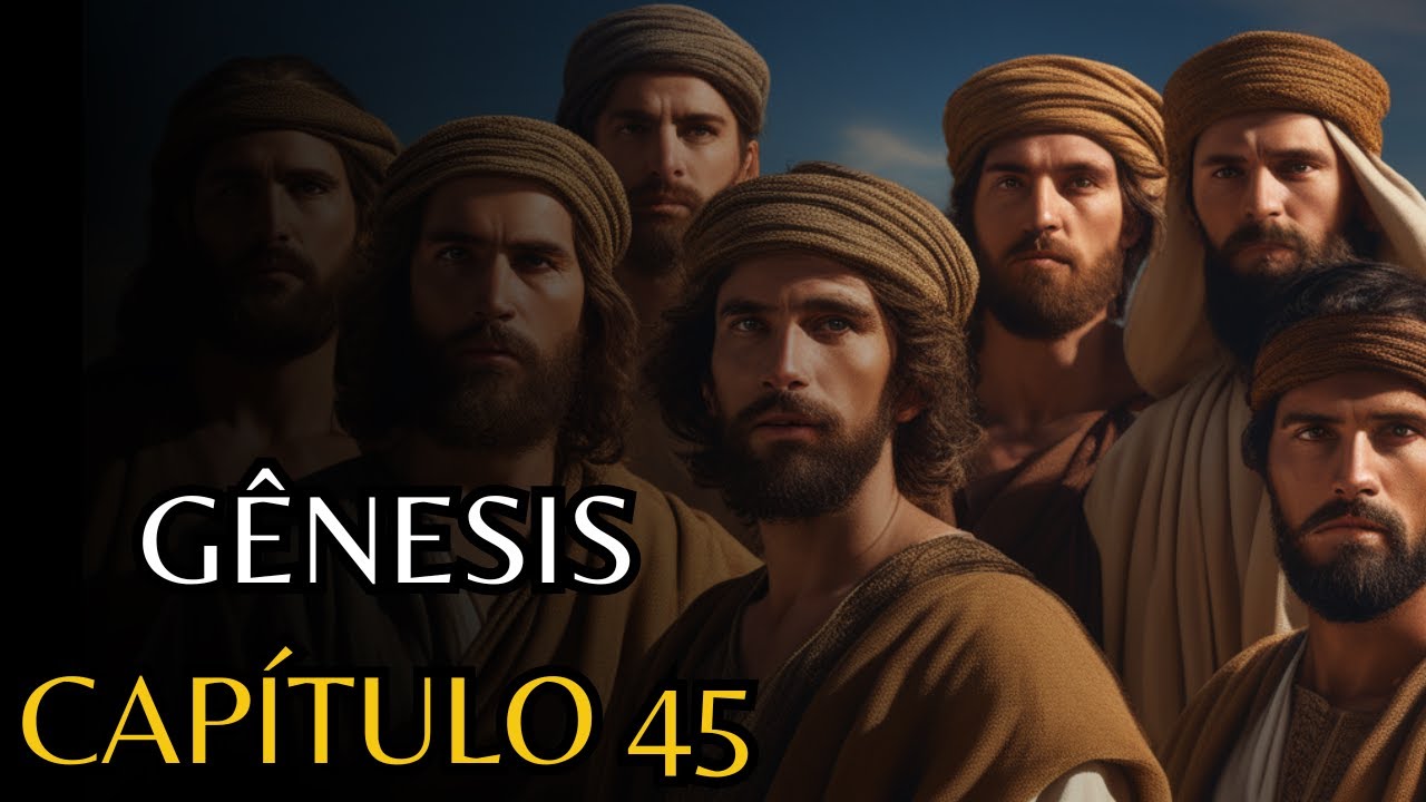 Gênesis capítulo 45 Áudio Bíblia José se revela a seus irmãos - YouTube