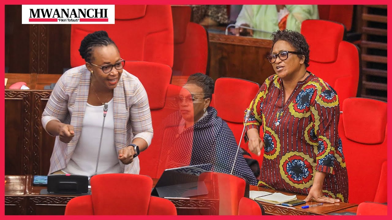 Taarifa zarindima Bungeni Maimuna vs Esther Matiko wakicharurana - YouTube