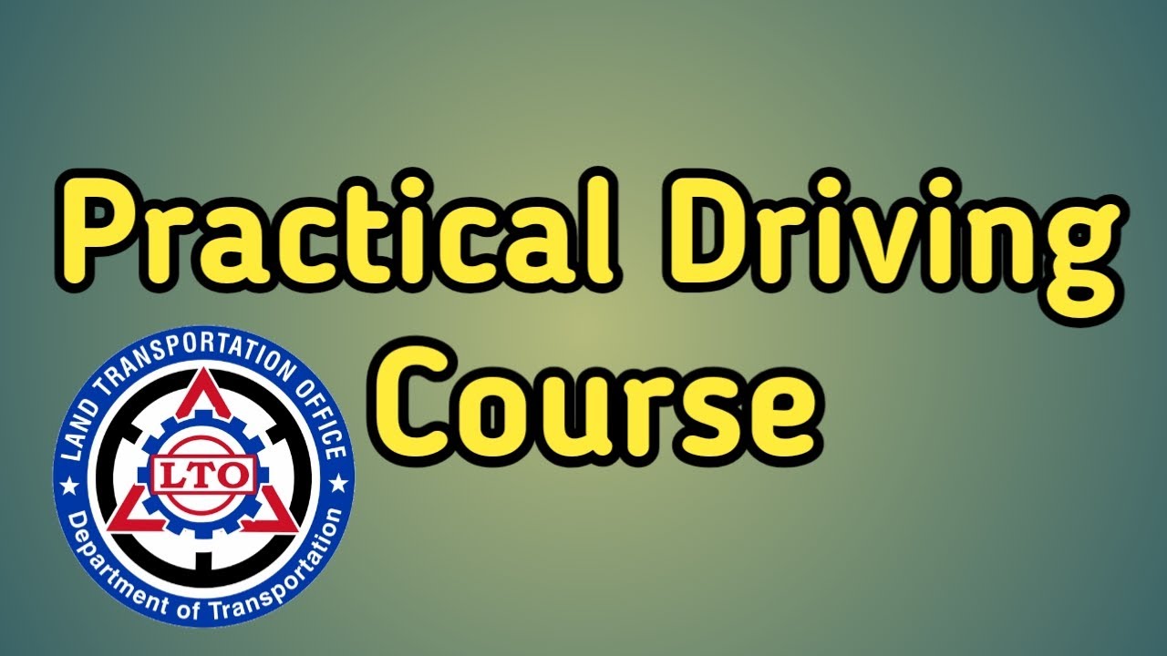 Practical Driving Course (PDC) | PAANO KUMUHA NG DRIVER’S LICENSE 2023 ...