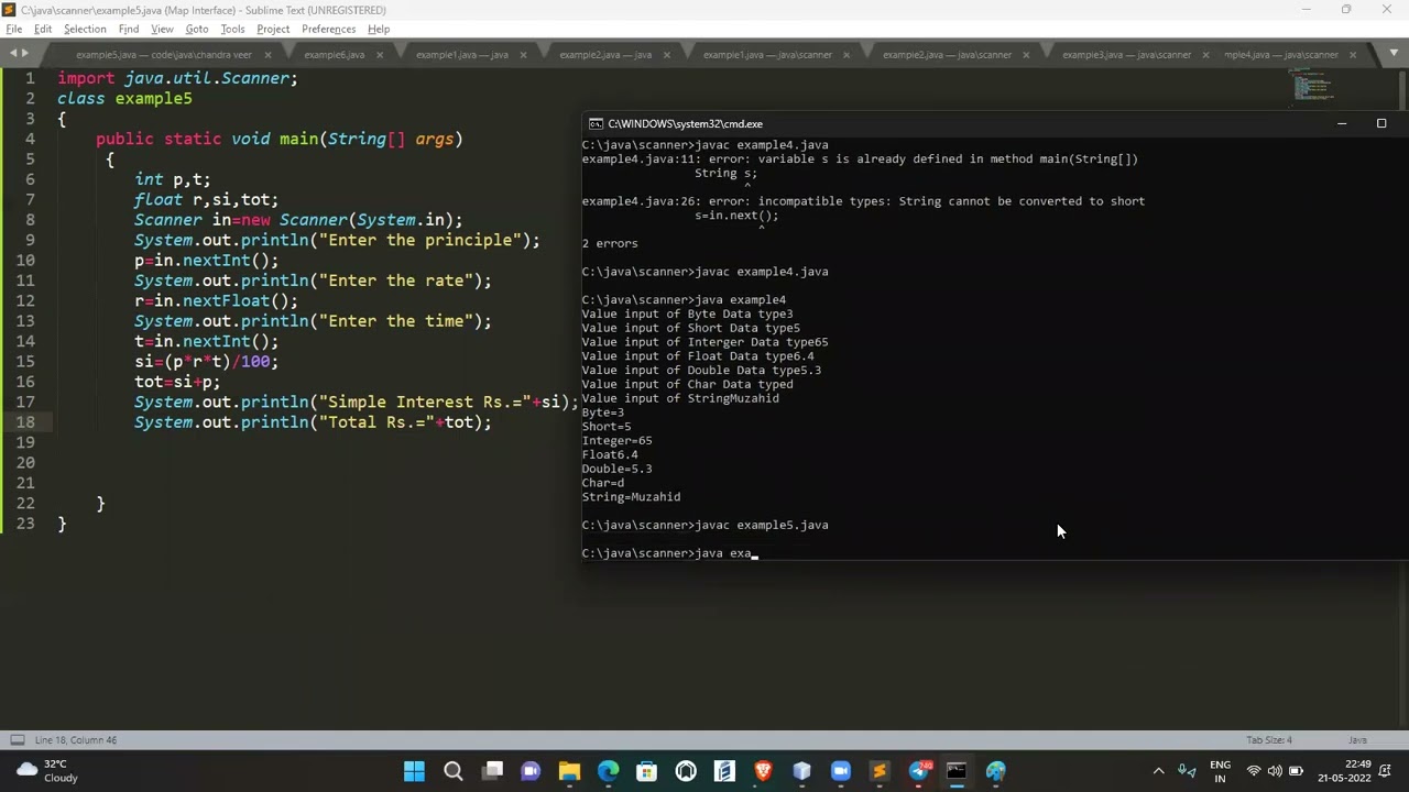 How use of Mix Data Type in Java #04 - YouTube