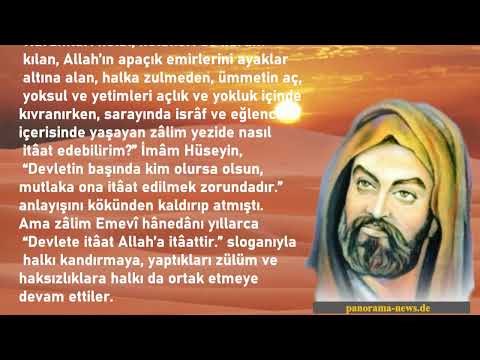 İmâm Hüseyin’in Yezid taraftarına muhteşem cevabı