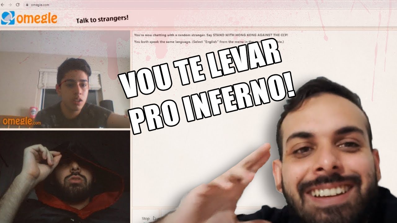 TROLLANDO ESTRANHOS NO OMEGLE COM MACHADO 98 - YouTube