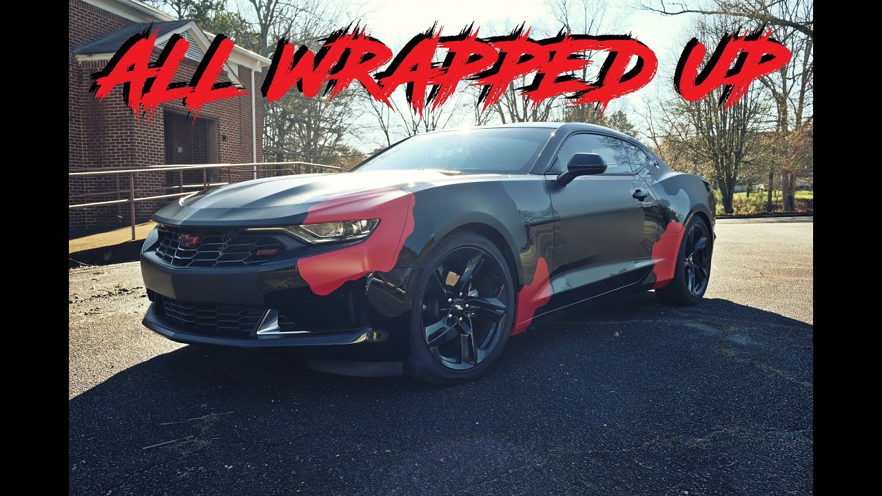 The Camaro's New Wrap! - YouTube