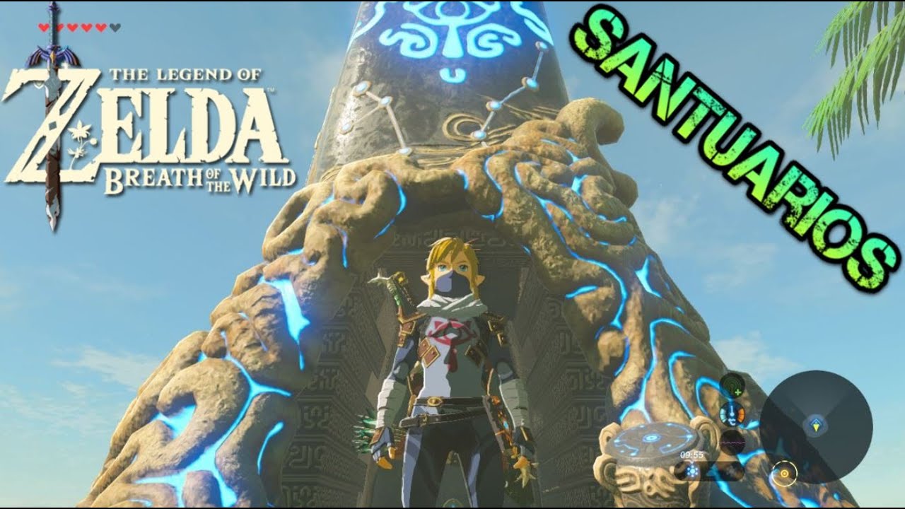 Zelda Breath Of The Wild Santuarios De La Region Necluda Parte 1 - YouTube
