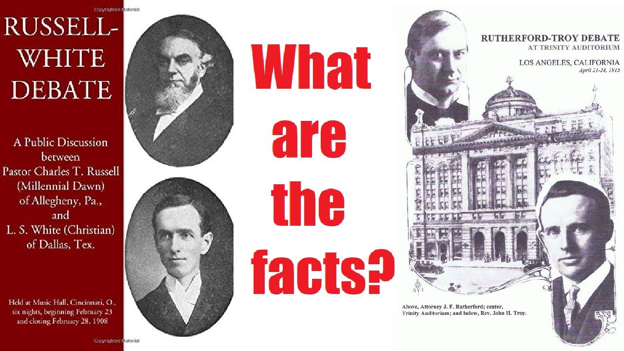 ExJW Gruss on Russell, Rutherford debates -- Does "Divine Purpose" book ...