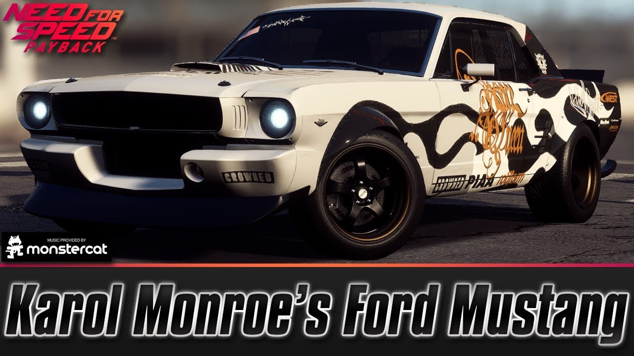 Need For Speed Payback: Karol Monroe's Ford Mustang 1965 Race Super ...