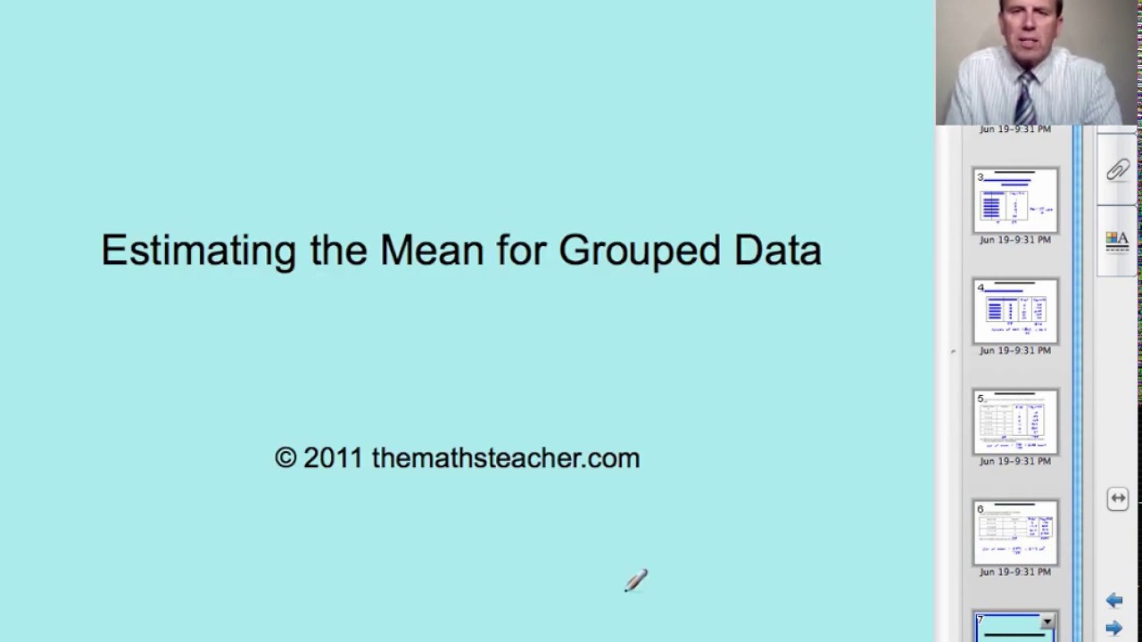 Estimating Mean - YouTube