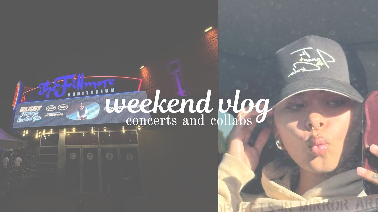 Weekend Vlog | BLXST concert, measurements, a lot of yapping, and more ...