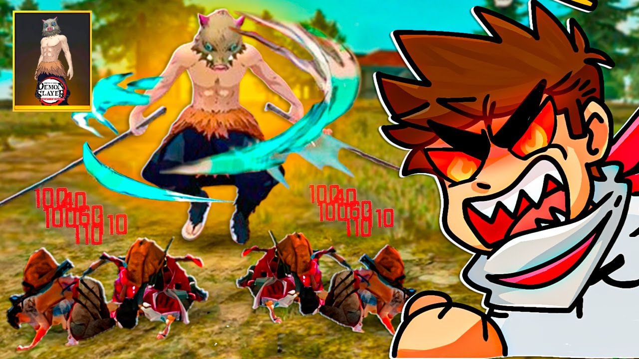 Liberei Todo o Poder Da Skin Do Inosuke E Impressionei os Aleatórios ...