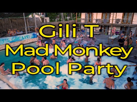 Gili T Mad Monkey Pool Party March 2023