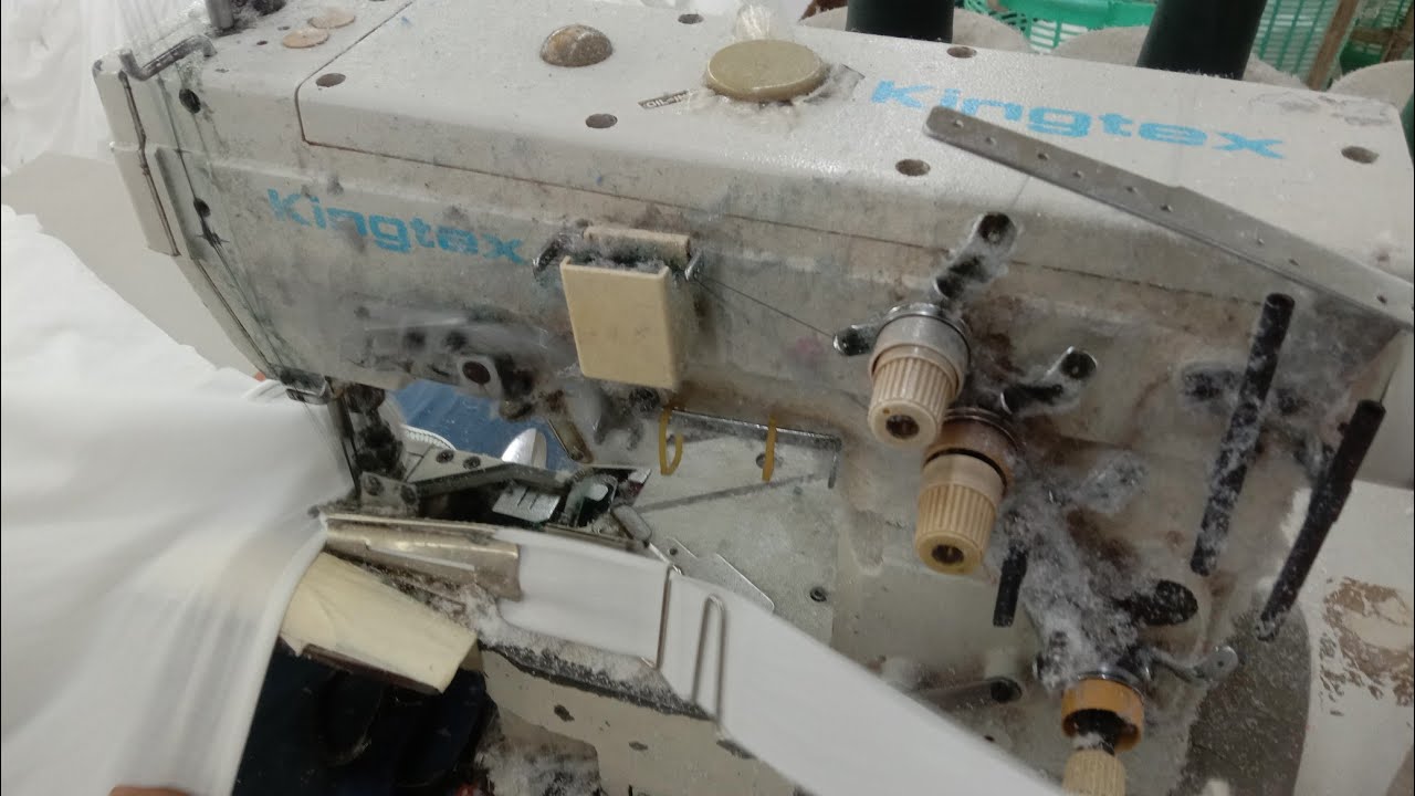 How to Running kingtex flatlock swing machine.flatlock machine stitching &Folder tips and tricks ...