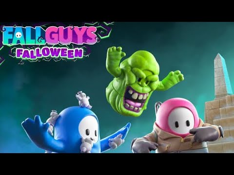 Spooky fall guys - YouTube