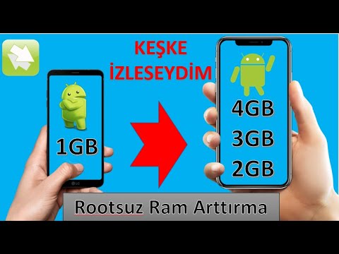4 Dakikada Android Telefonumun Ramini Arttırdım- Swapper&Tools