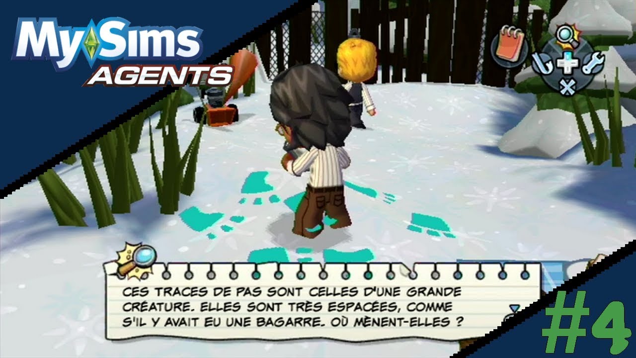 Enquête sur le yéti - Let's Play MySims Agents [FR] Partie 4/20 - YouTube