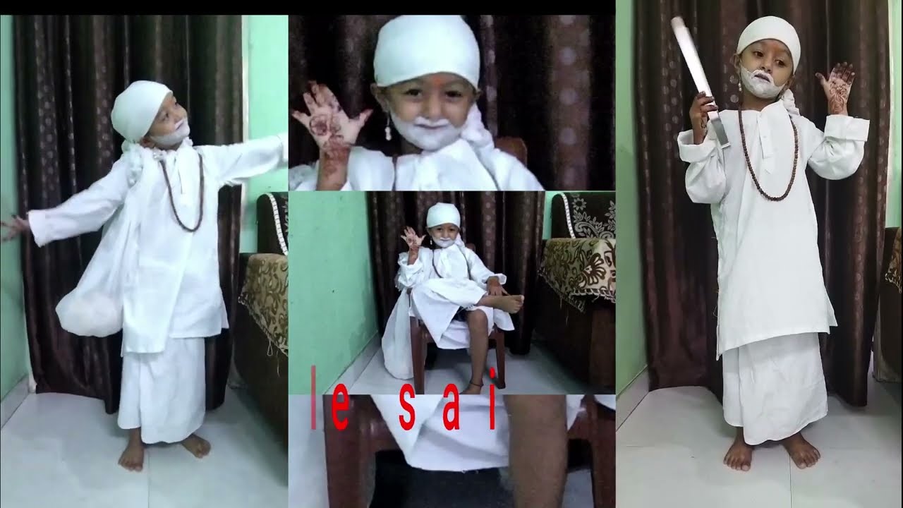 Fancy Dress Idea | Sai Baba | Fancy Dress Competition/veshbhusha ...
