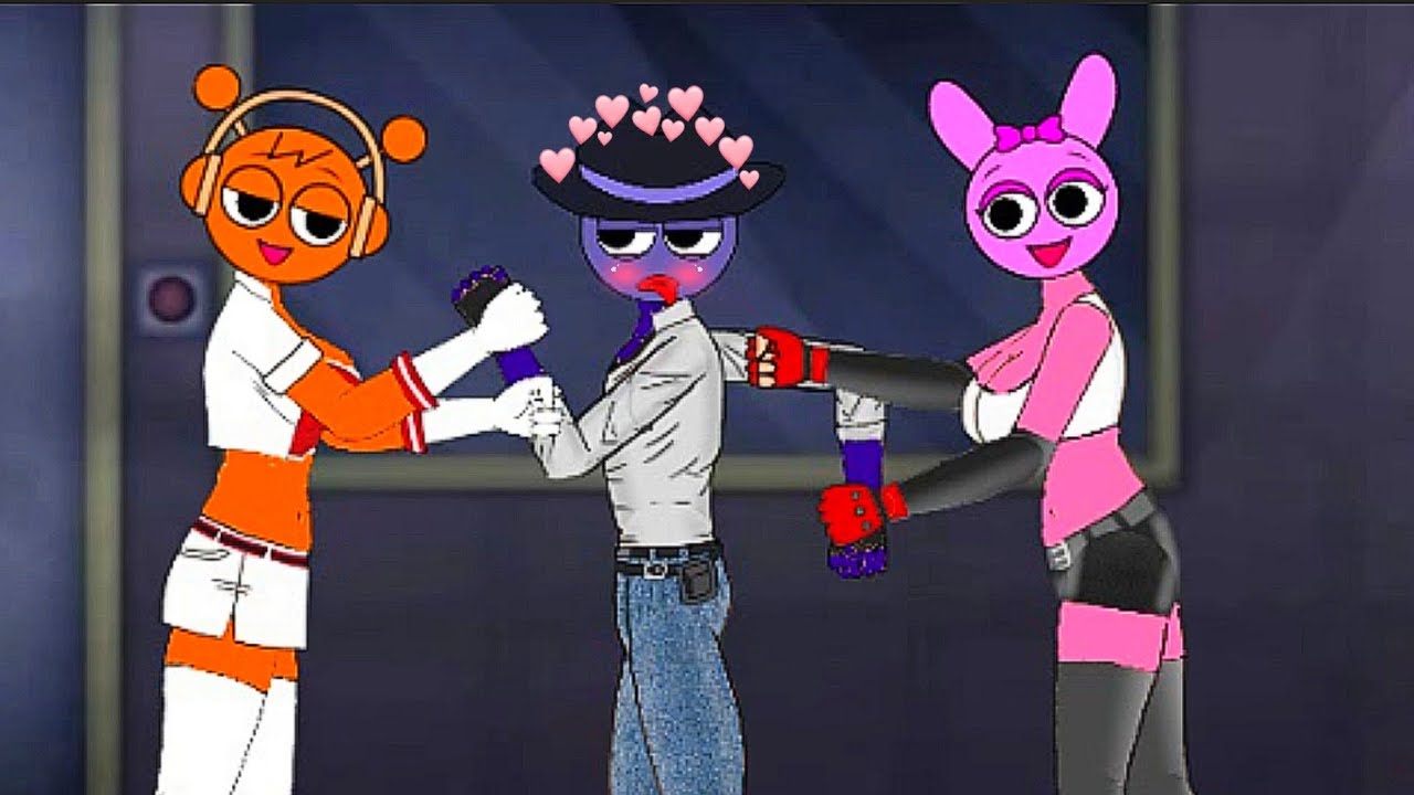 Test,, gray , Durple , Simon , Pinki Pink , Vineria , Raddy Red - (DC2 ...