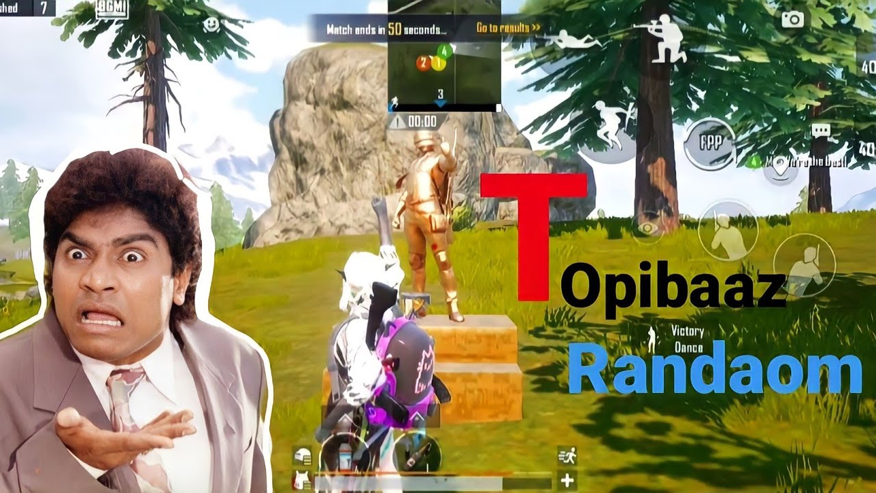 TOPIBAAZ GAMEPLAY WITH RANDOM PLAYER FUNNY BGMI GAMEPLAY VIDEO #bgmi # ...