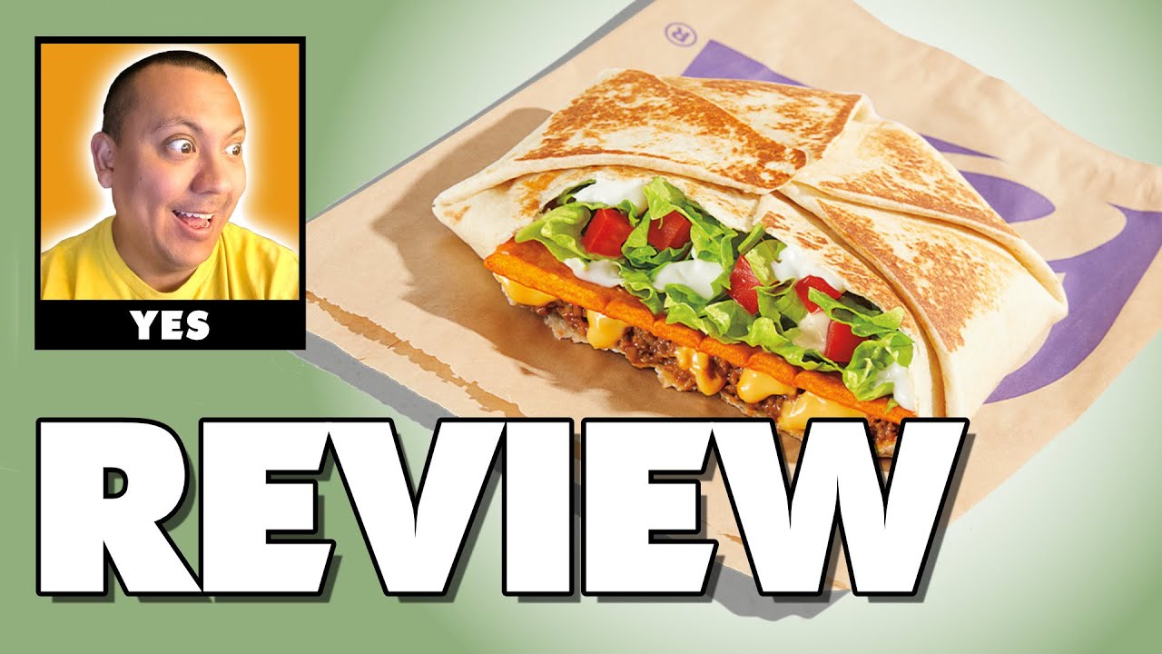 REVIEW - Taco Bell Big Cheez-It Crunchwrap Supreme - YouTube