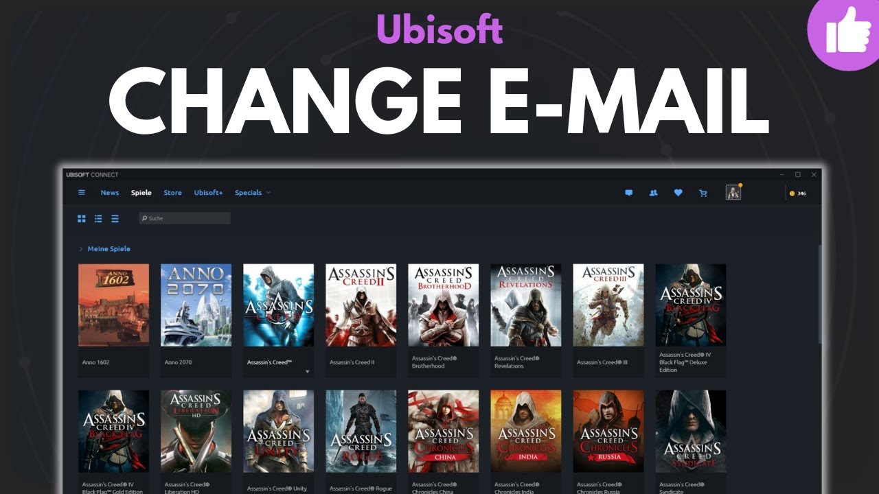 How To Change E-Mail On Ubisoft [WORKING 2025] - YouTube