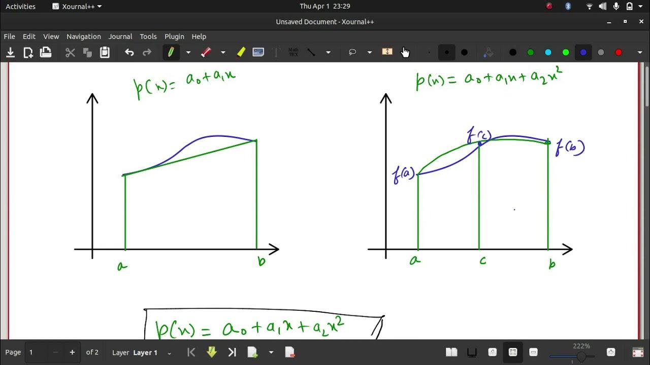 Numerical Integration Using GNU Octave: Simpson's 1/3rd Rule - YouTube
