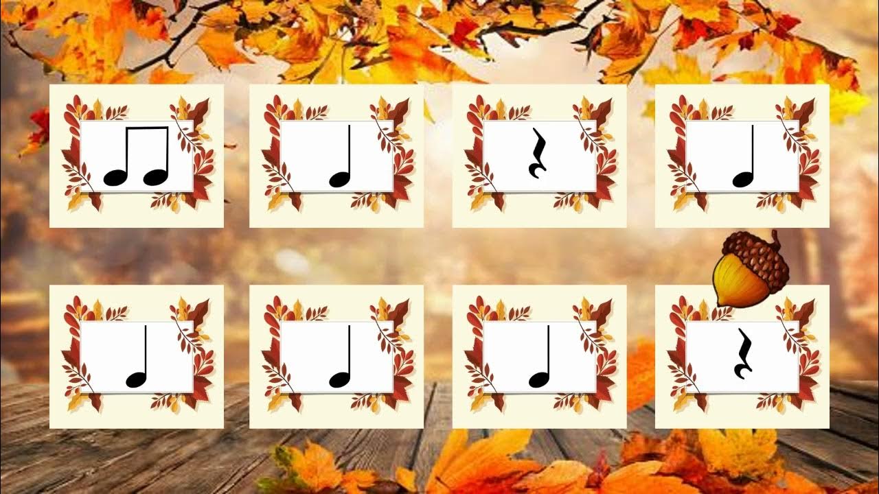 "This is My Fall Song" Rhythm Play Along - Quarter Notes and Rests ...