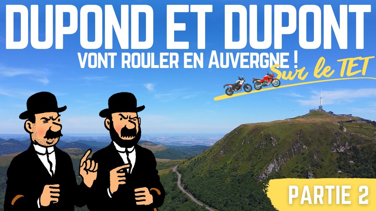 Dupond et Dupont vont rouler en Auvergne, sur le TET ! [PARTIE 2] - YouTube