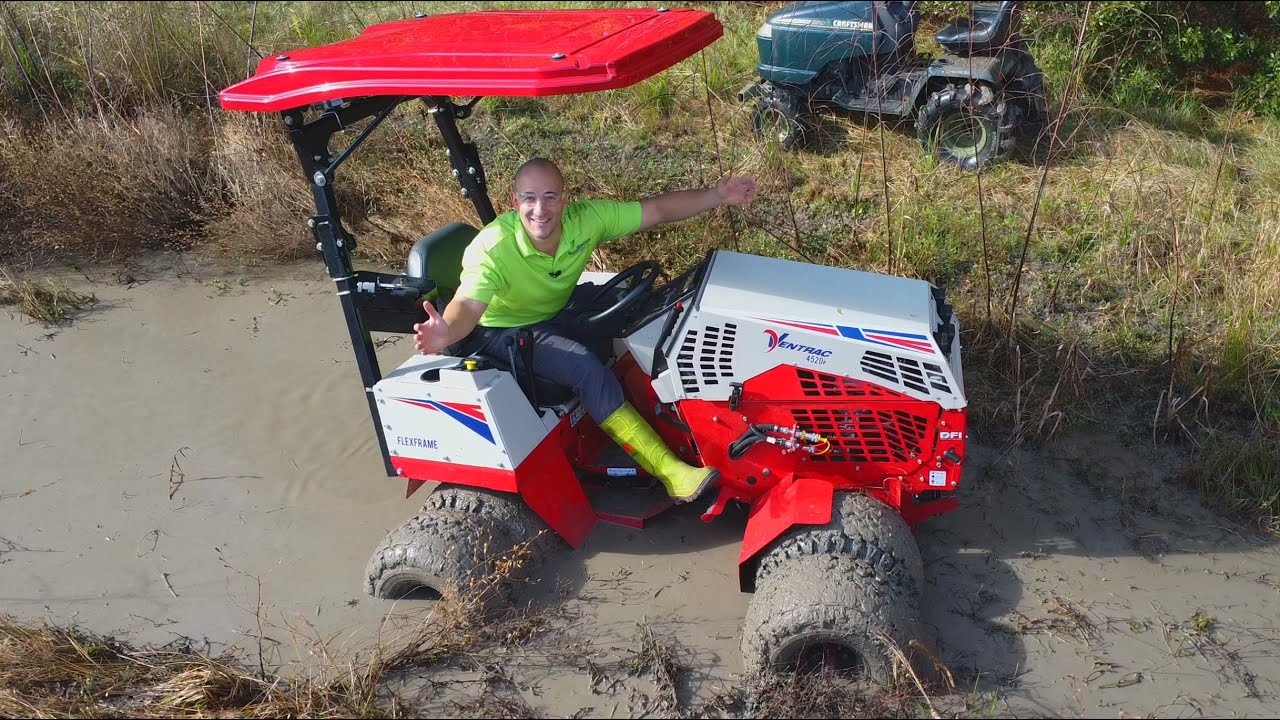 MUD PIT vs. 8-WHEEL Tractor - YouTube