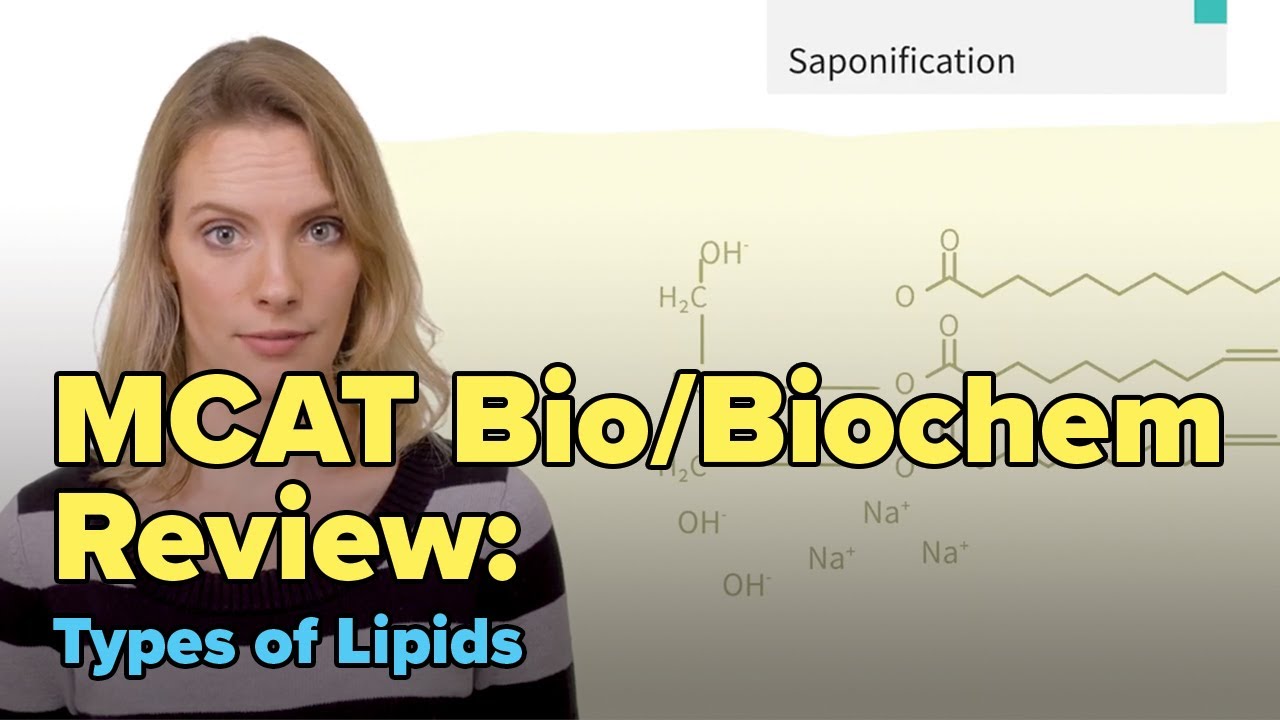 MCAT Bio/Biochem Review: Types of Lipids - YouTube
